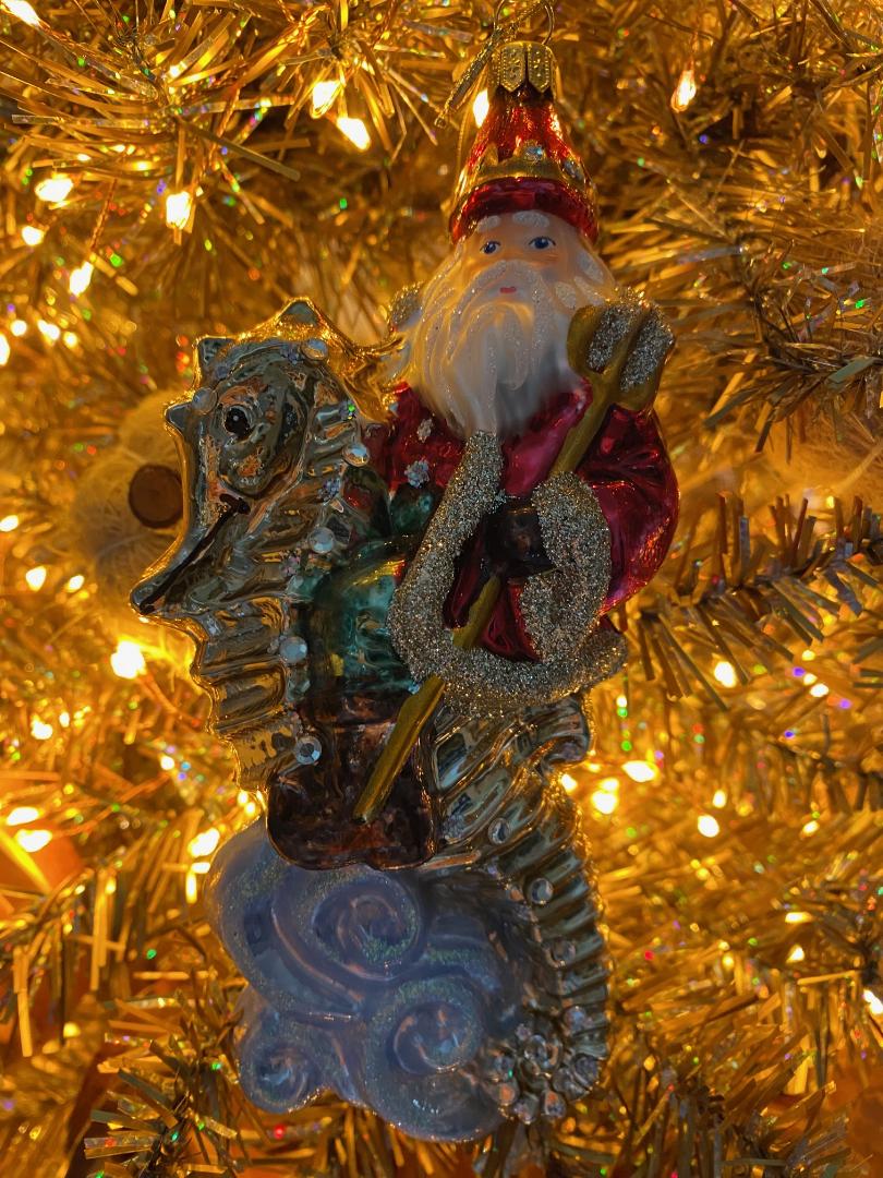 Huras Santa On A Seahorse – Gumbo Limbo Store